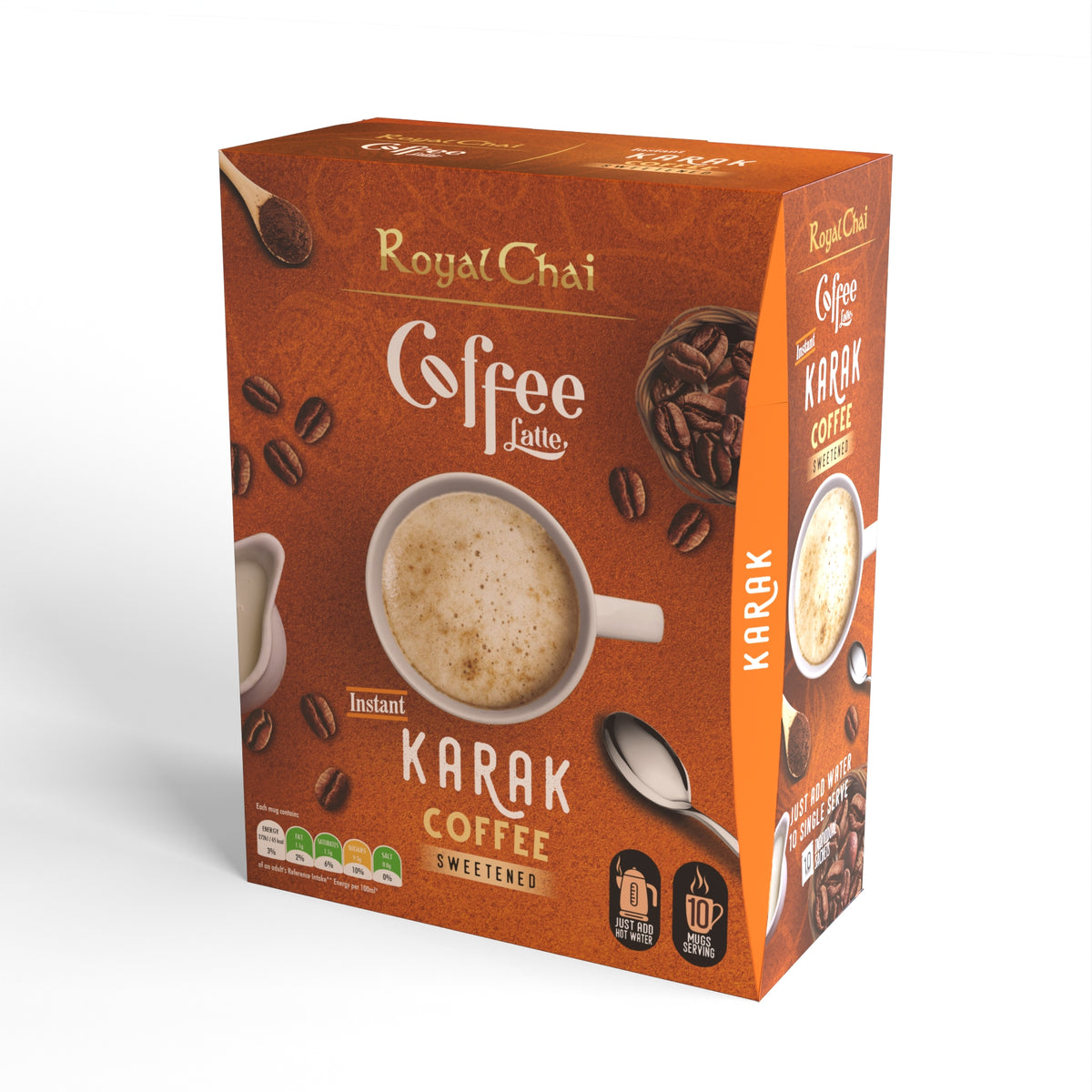 ROYAL KARAK COFFEE LATTE Sweetened – Kichri Store